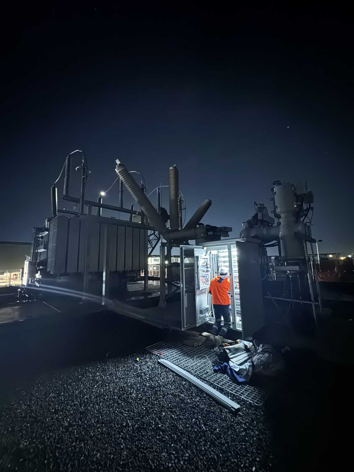 Symphony · Grid connection. Delivered with certainty.